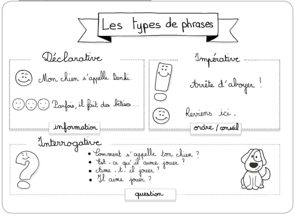 G3 - Les types de phrases