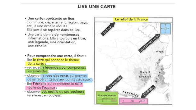 E1 - Comment me repérer sur une carte